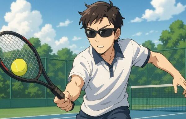 盲目の男性、1人で完璧にテニスをしてしまうw | Hiroiro